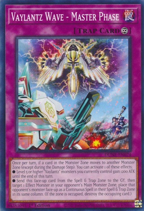 Vaylantz Wave - Master Phase - Yugipedia - Yu-Gi-Oh! wiki