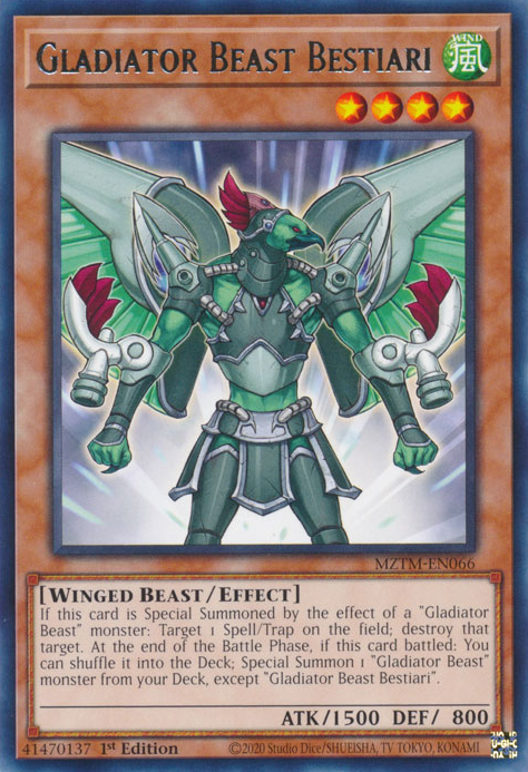 Gladiator Beast Bestiari - Yugipedia
