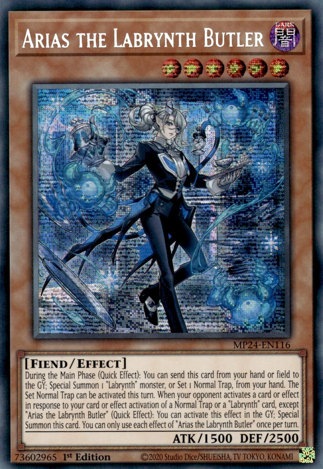 Arias the Labrynth Butler - Yugipedia