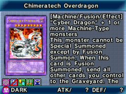 Chimeratech Overdragon (World Championship 2007) - Yugipedia