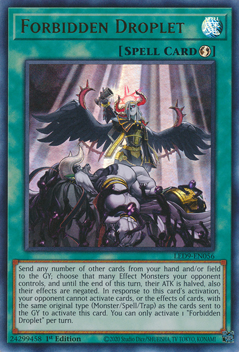 Forbidden Droplet - Yugipedia - Yu-Gi-Oh! wiki