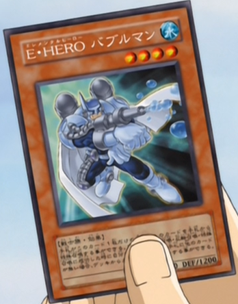 Elemental Hero Bubbleman (later anime) - Yugipedia