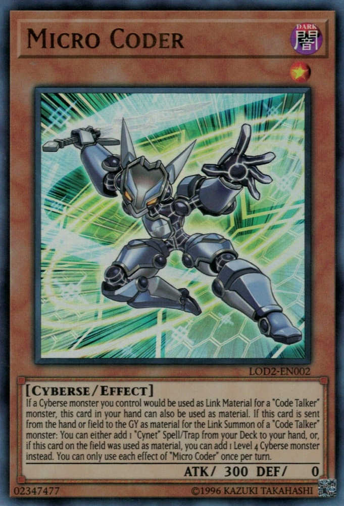 Micro Coder - Yugipedia - Yu-Gi-Oh! wiki