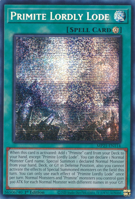 Primite Lordly Lode - Yugipedia