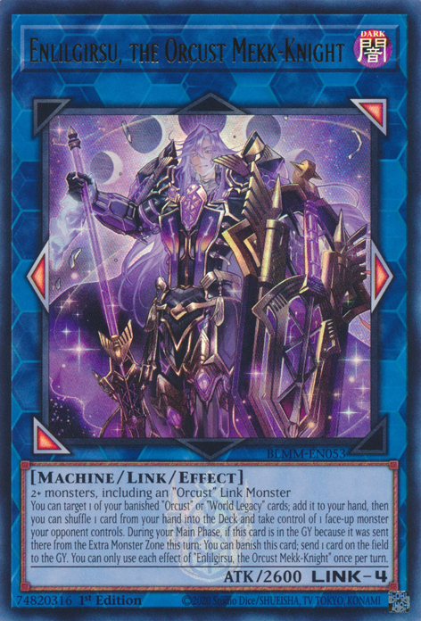Enlilgirsu, the Orcust Mekk-Knight - Yugipedia