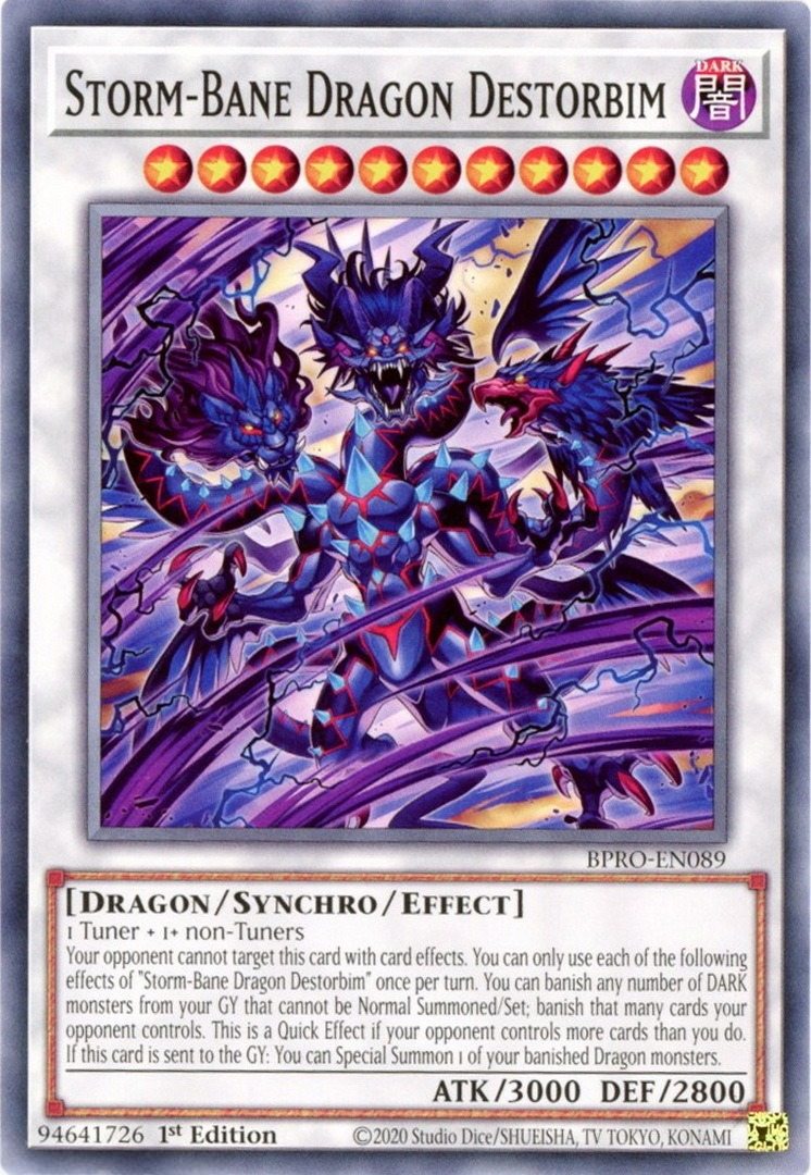 Storm-Bane Dragon Destorbim - Yugipedia