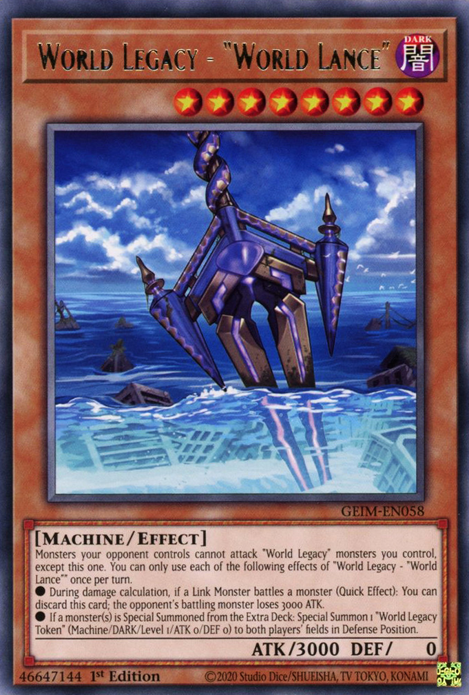 World Legacy - "World Lance" - Yugipedia
