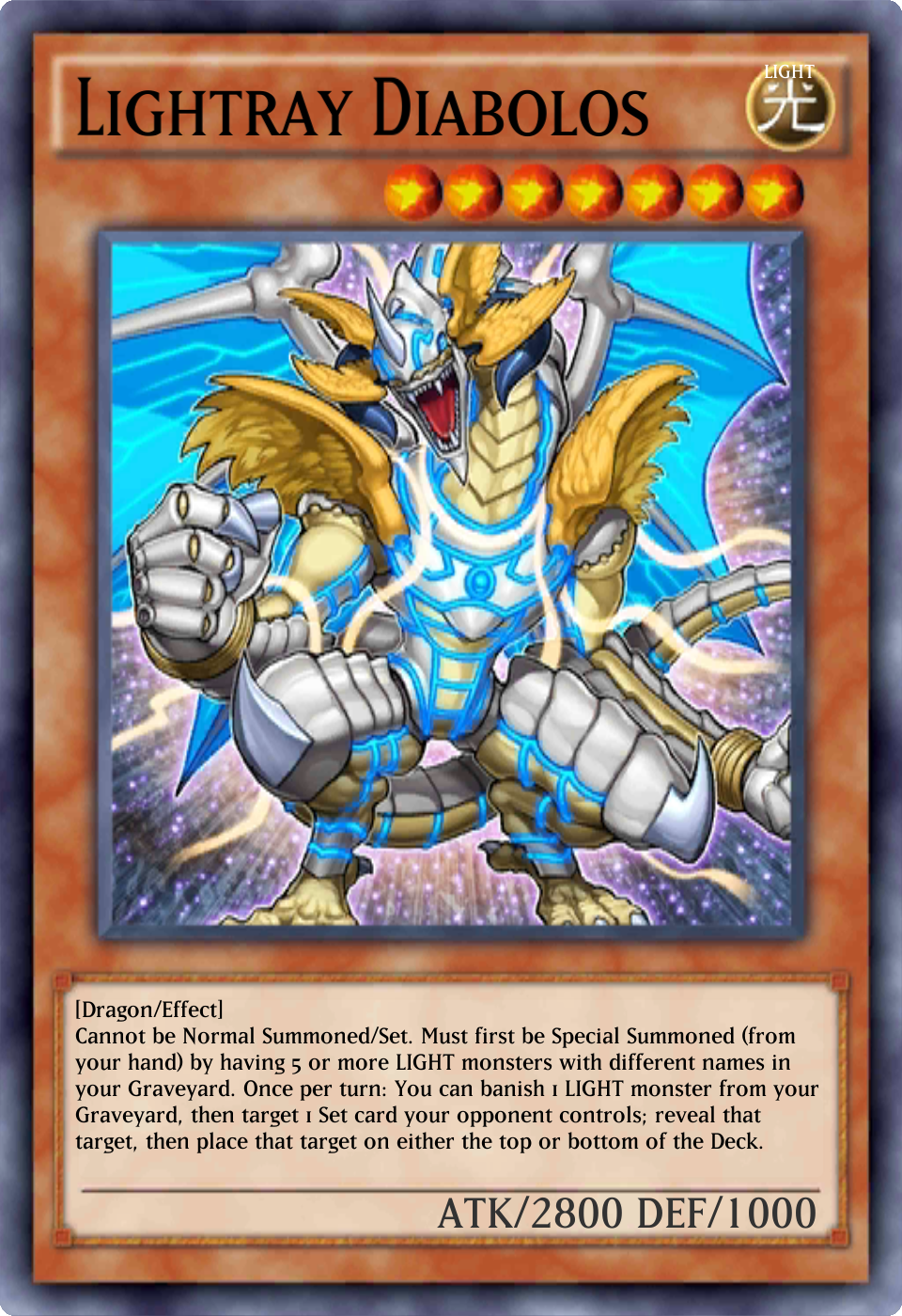 Lightray Diabolos (Duel Links) - Yugipedia