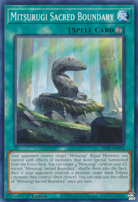 Mitsurugi Sacred Boundary - Yugipedia
