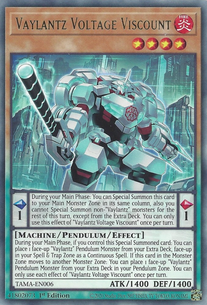 Vaylantz Voltage Viscount - Yugipedia - Yu-Gi-Oh! wiki