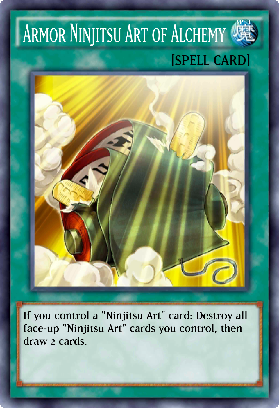 Armor Ninjitsu Art of Alchemy (Duel Links) - Yugipedia - Yu-Gi-Oh! wiki