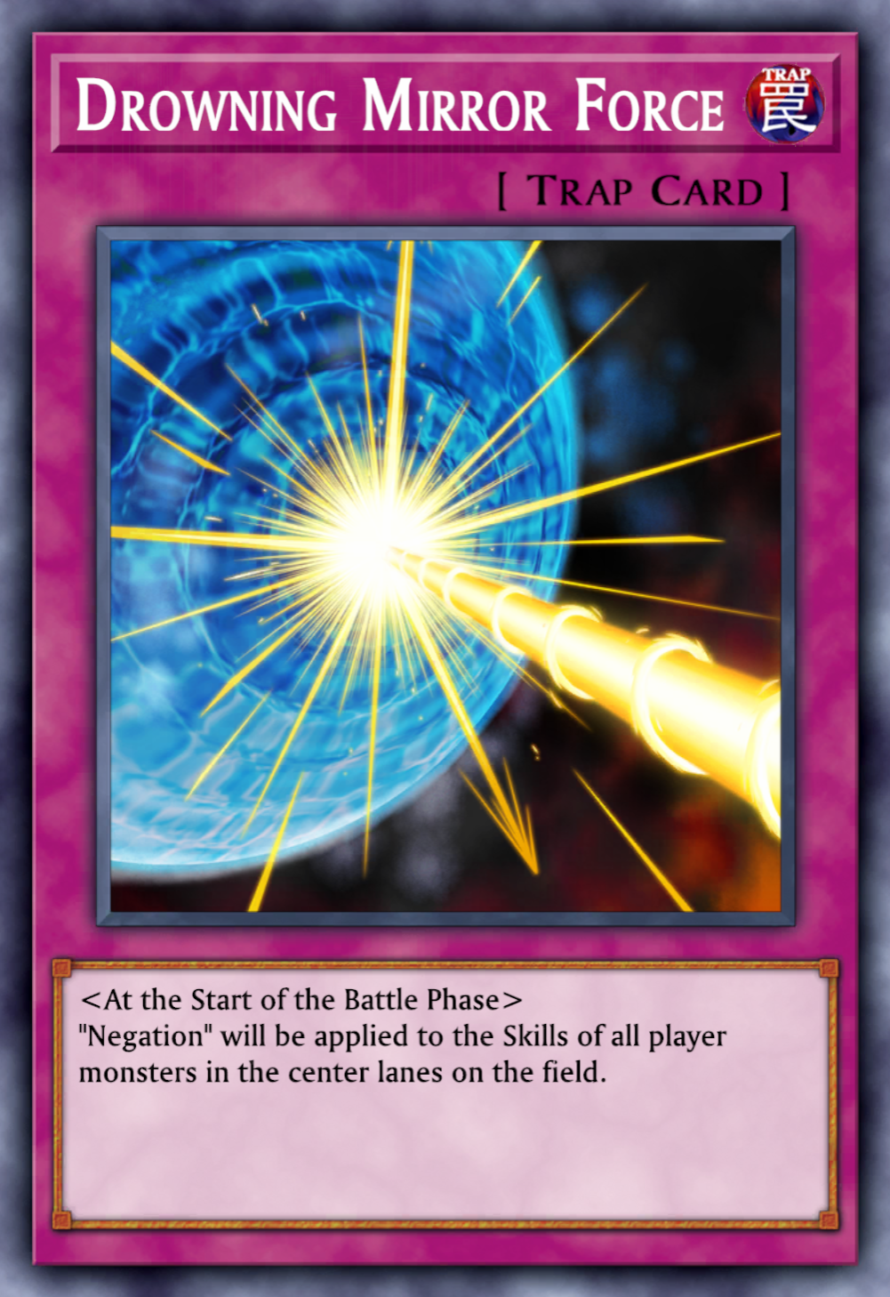 Drowning Mirror Force (Cross Duel) - Yugipedia