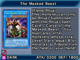 The Masked Beast (World Championship 2007) - Yugipedia