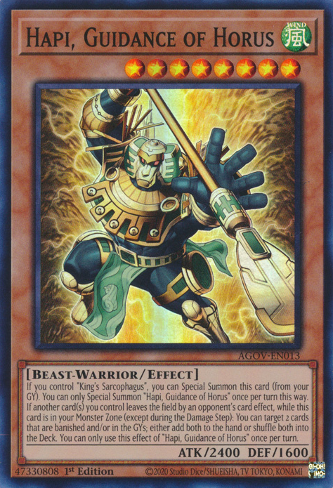 Hapi, Guidance of Horus - Yugipedia - Yu-Gi-Oh! wiki