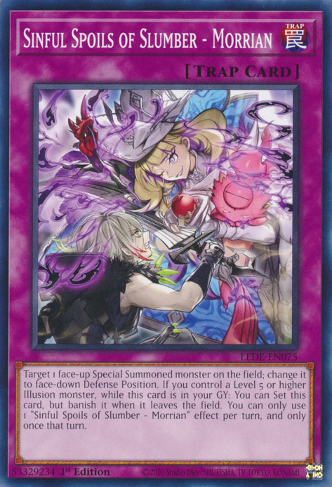 Sinful Spoils of Slumber - Morrian - Yugipedia