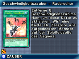 Speed Spell - Wheelie Breaker (World Championship 2009) - Yugipedia