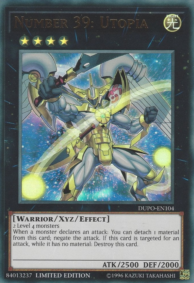 Number 39 Utopia Yugipedia Yu Gi Oh Wiki