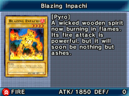 Blazing Inpachi (World Championship 2007) - Yugipedia