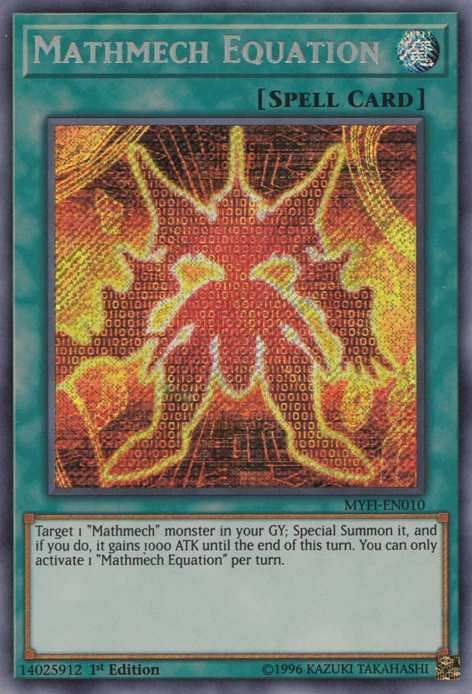 Mathmech Equation - Yugipedia - Yu-Gi-Oh! wiki