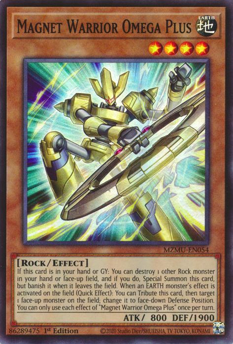 Magnet Warrior Omega Plus - Yugipedia