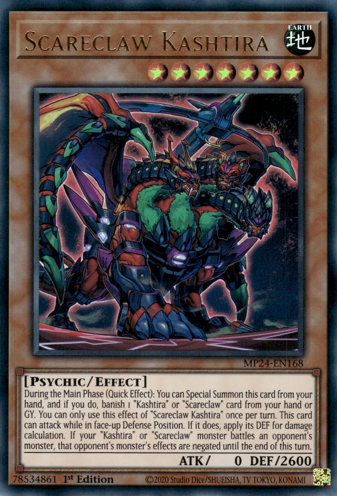 Scareclaw Kashtira - Yugipedia