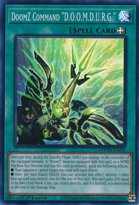 DoomZ Command "D.O.O.M.D.U.R.G." - Yugipedia