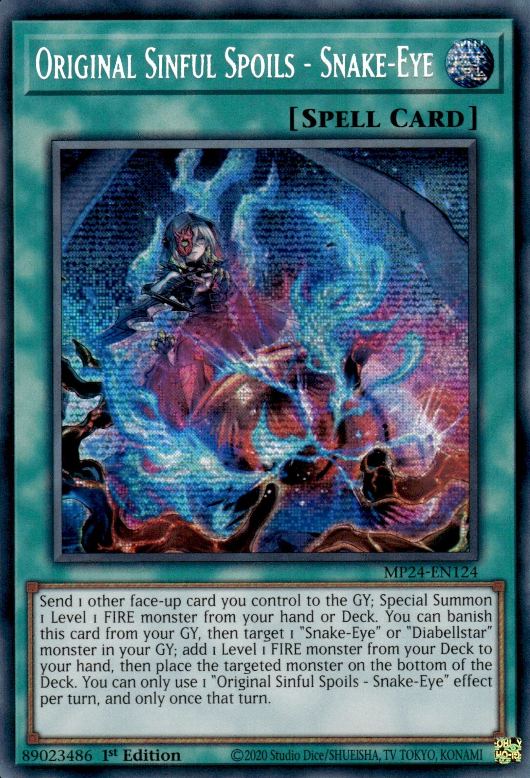 Original Sinful Spoils - Snake-Eye - Yugipedia