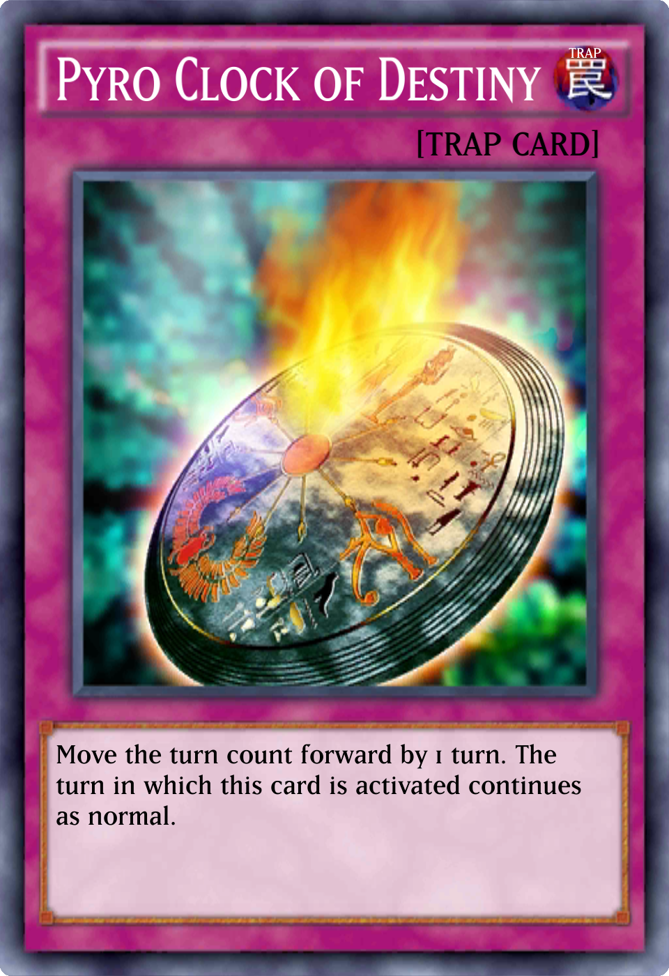Pyro Clock of Destiny (Duel Links) - Yugipedia - Yu-Gi-Oh! wiki
