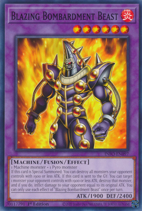 Blazing Bombardment Beast - Yugipedia