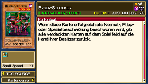 Byser Shock (Tag Force 1) - Yugipedia