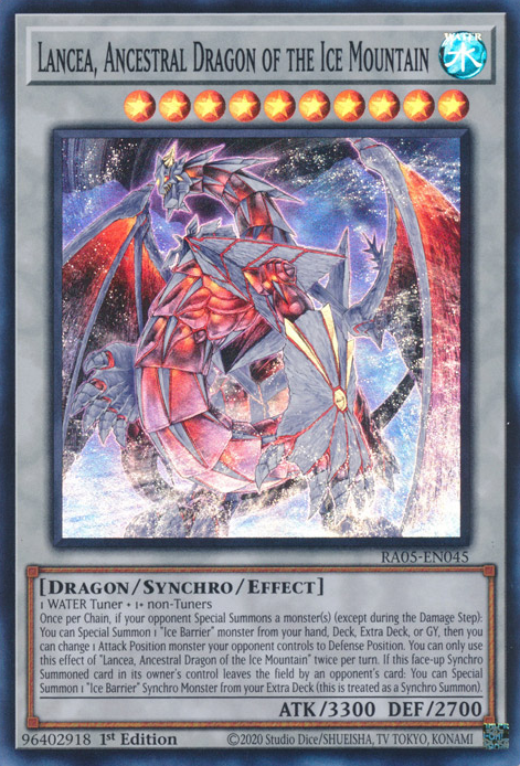 Lancea, Ancestral Dragon of the Ice Mountain - Yugipedia