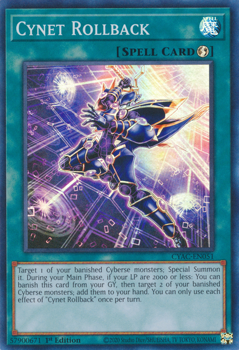 Cynet Rollback - Yugipedia