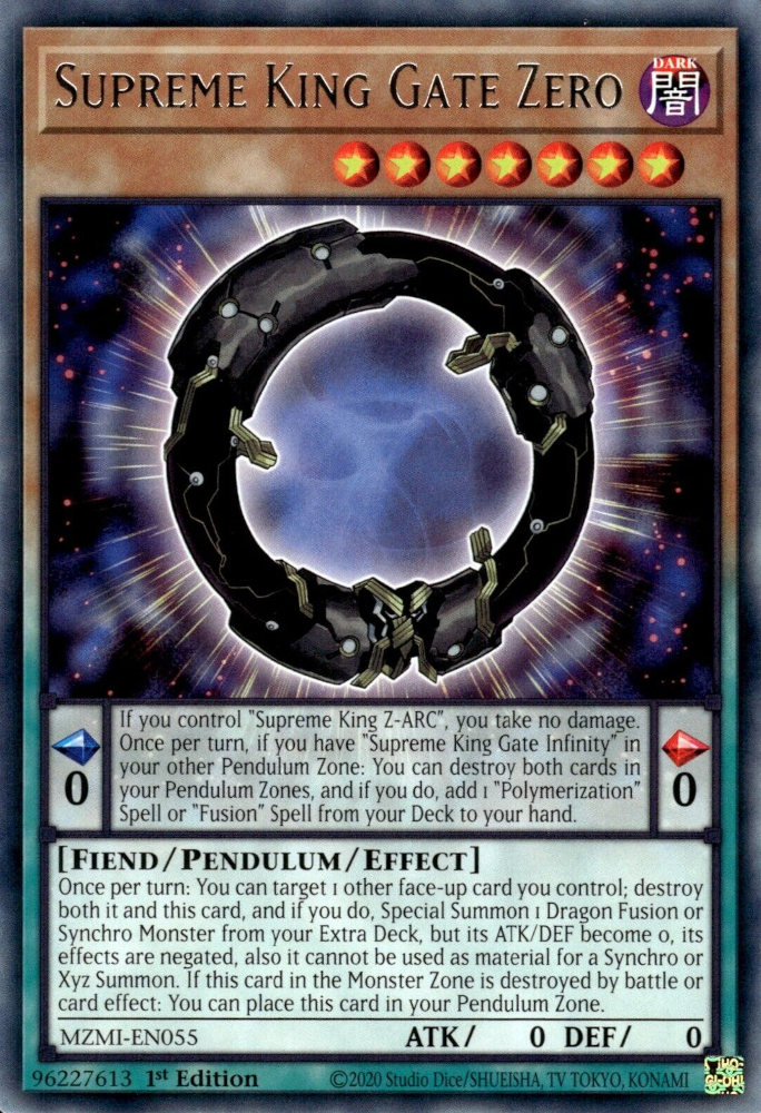 Supreme King Gate Zero - Yugipedia - Yu-Gi-Oh! wiki