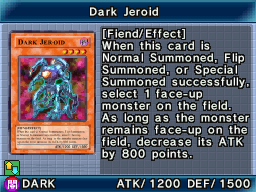 Dark Jeroid (World Championship 2007) - Yugipedia