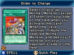 Order to Charge (World Championship 2007) - Yugipedia