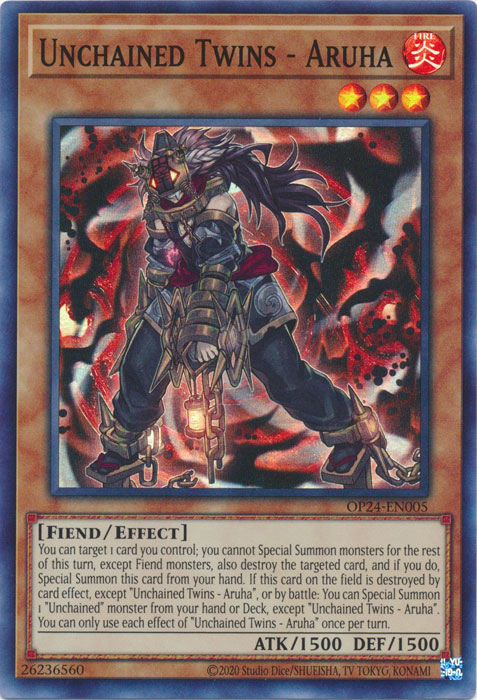 Unchained Twins - Aruha - Yugipedia