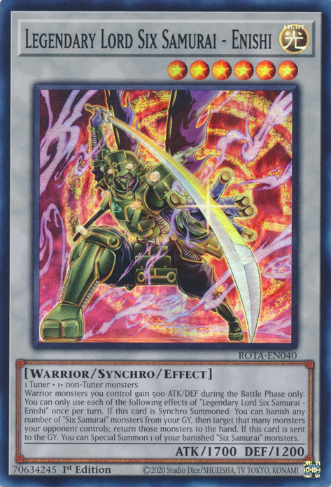Legendary Lord Six Samurai - Enishi - Yugipedia