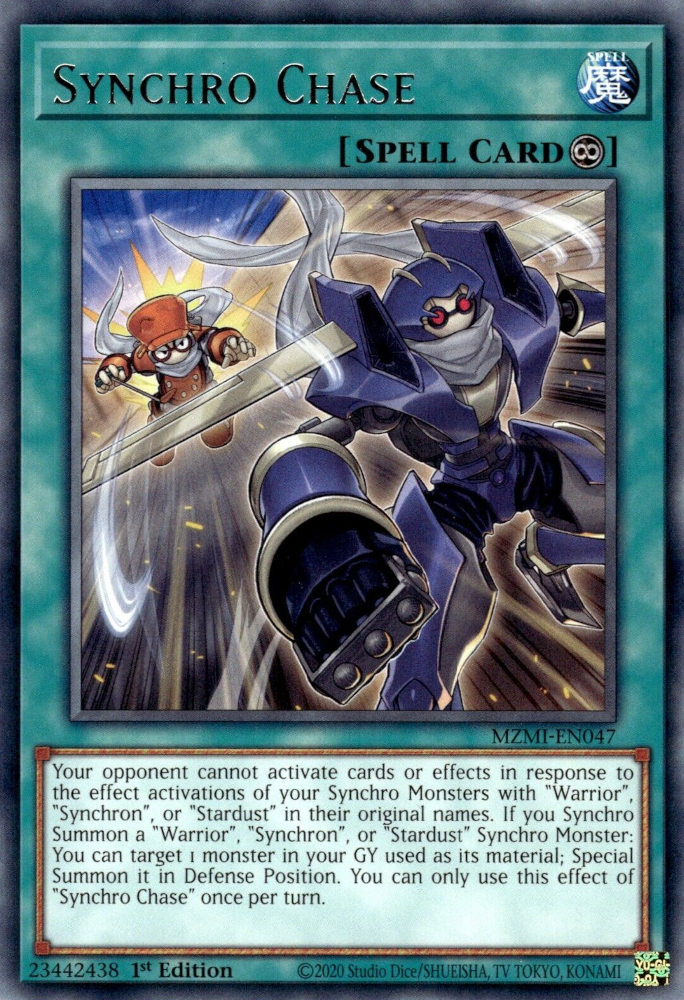 Synchro Chase - Yugipedia - Yu-Gi-Oh! wiki