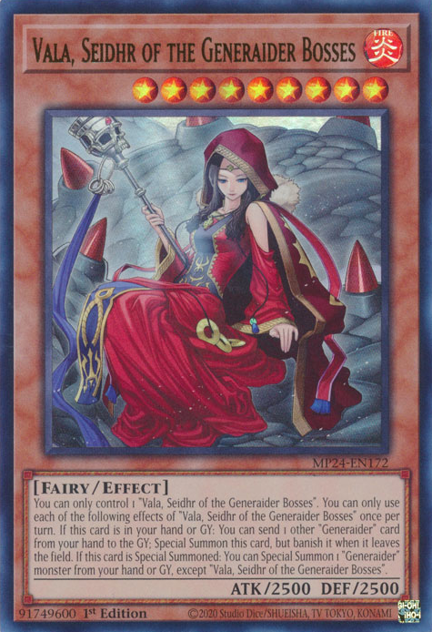 Vala, Seidhr of the Generaider Bosses - Yugipedia