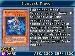 Blowback Dragon (World Championship 2007) - Yugipedia