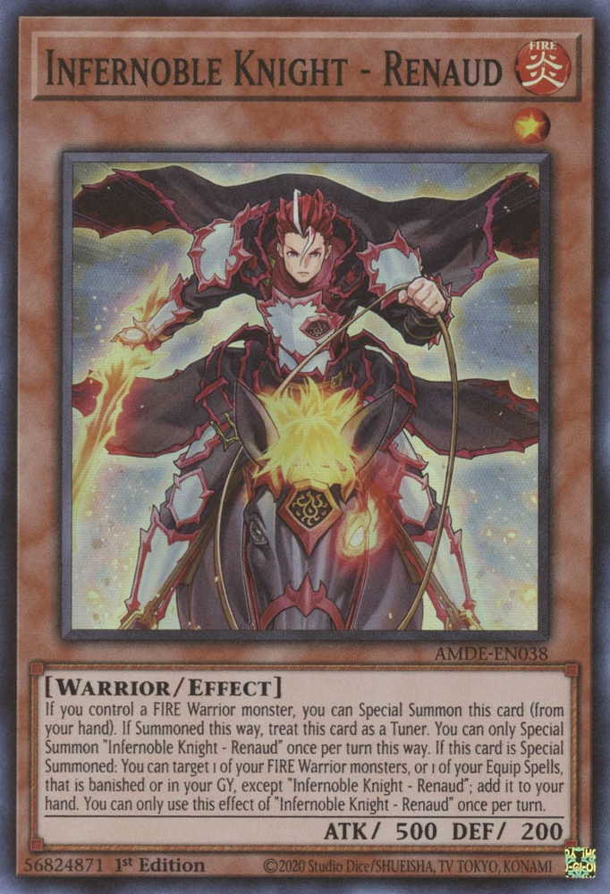 Infernoble Knight - Renaud - Yugipedia - Yu-Gi-Oh! wiki