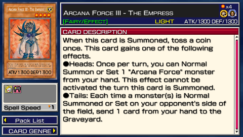 Arcana Force III - The Empress (Tag Force 2) - Yugipedia