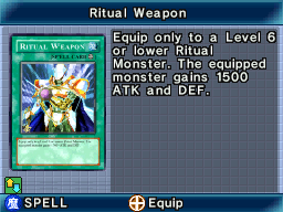 Ritual Weapon (World Championship 2007) - Yugipedia