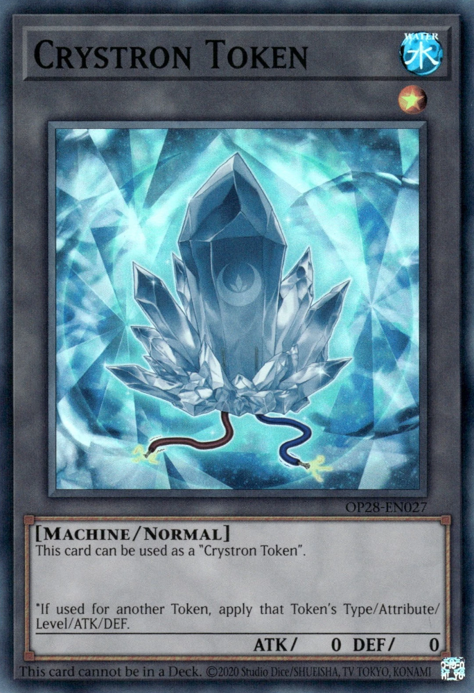 Crystron Token - Yugipedia