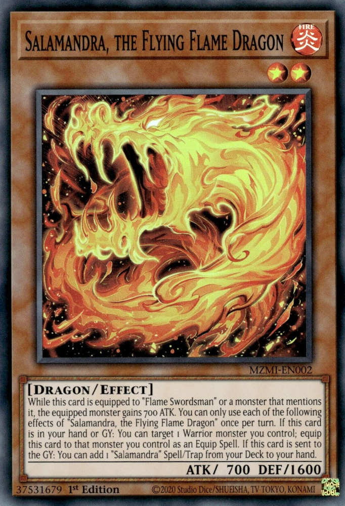 Salamandra, the Flying Flame Dragon - Yugipedia