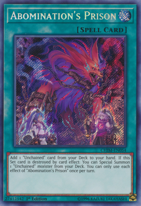 Abomination's Prison - Yugipedia - Yu-Gi-Oh! wiki