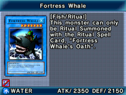 Fortress Whale (World Championship 2008) - Yugipedia