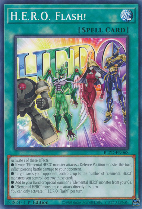 H.E.R.O. Flash! - Yugipedia