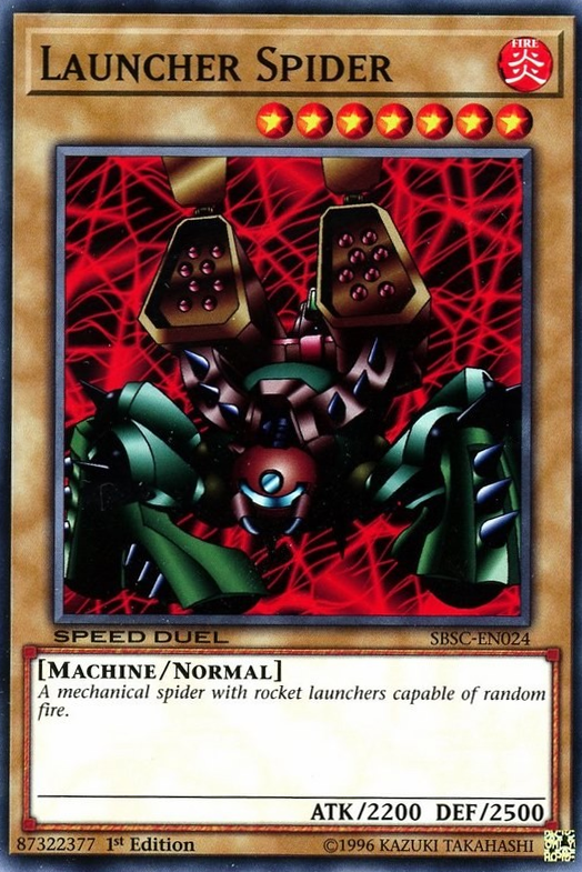 Launcher Spider - Yugipedia - Yu-Gi-Oh! wiki