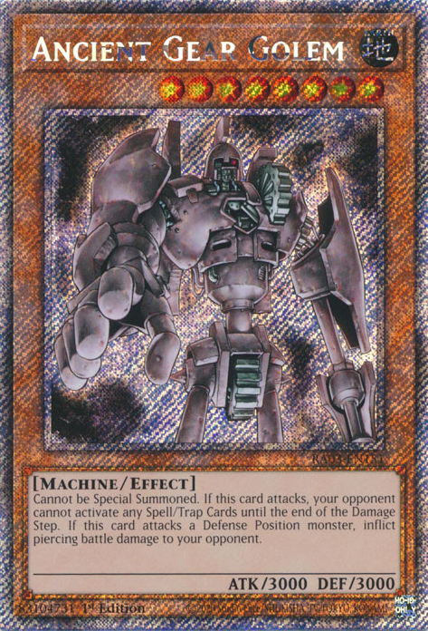 Yu Gi Oh Ancient Gear Deck Full Scale Construction [Ancient Machine